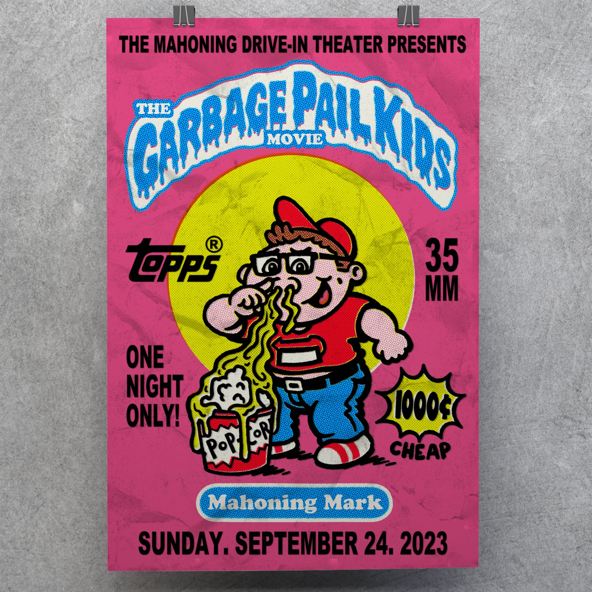 Garbage Pail Kids - 2023 Event Poster | CrackerJackPosters.com