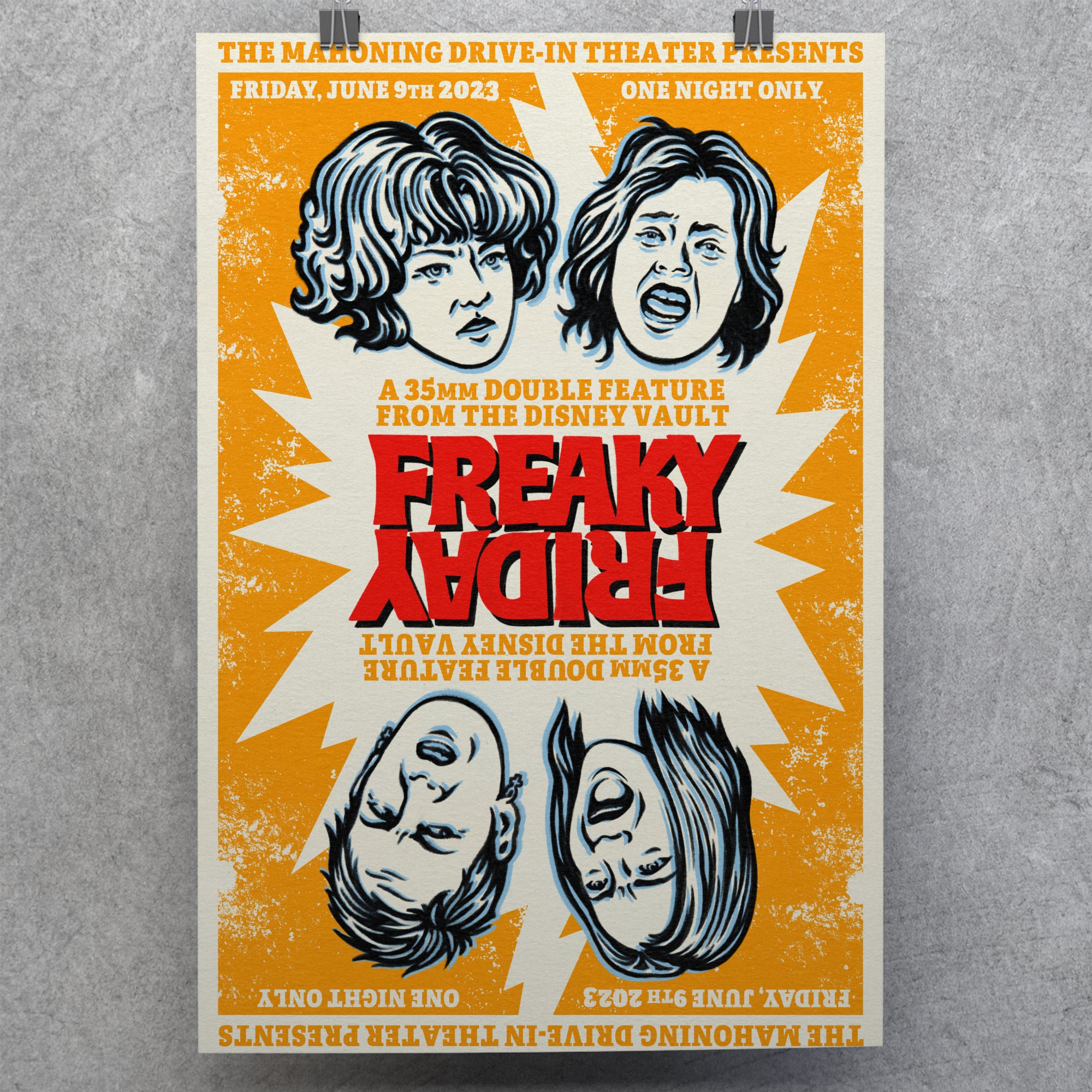 Freaky Friday - 2023 Event Poster | CrackerJackPosters.com