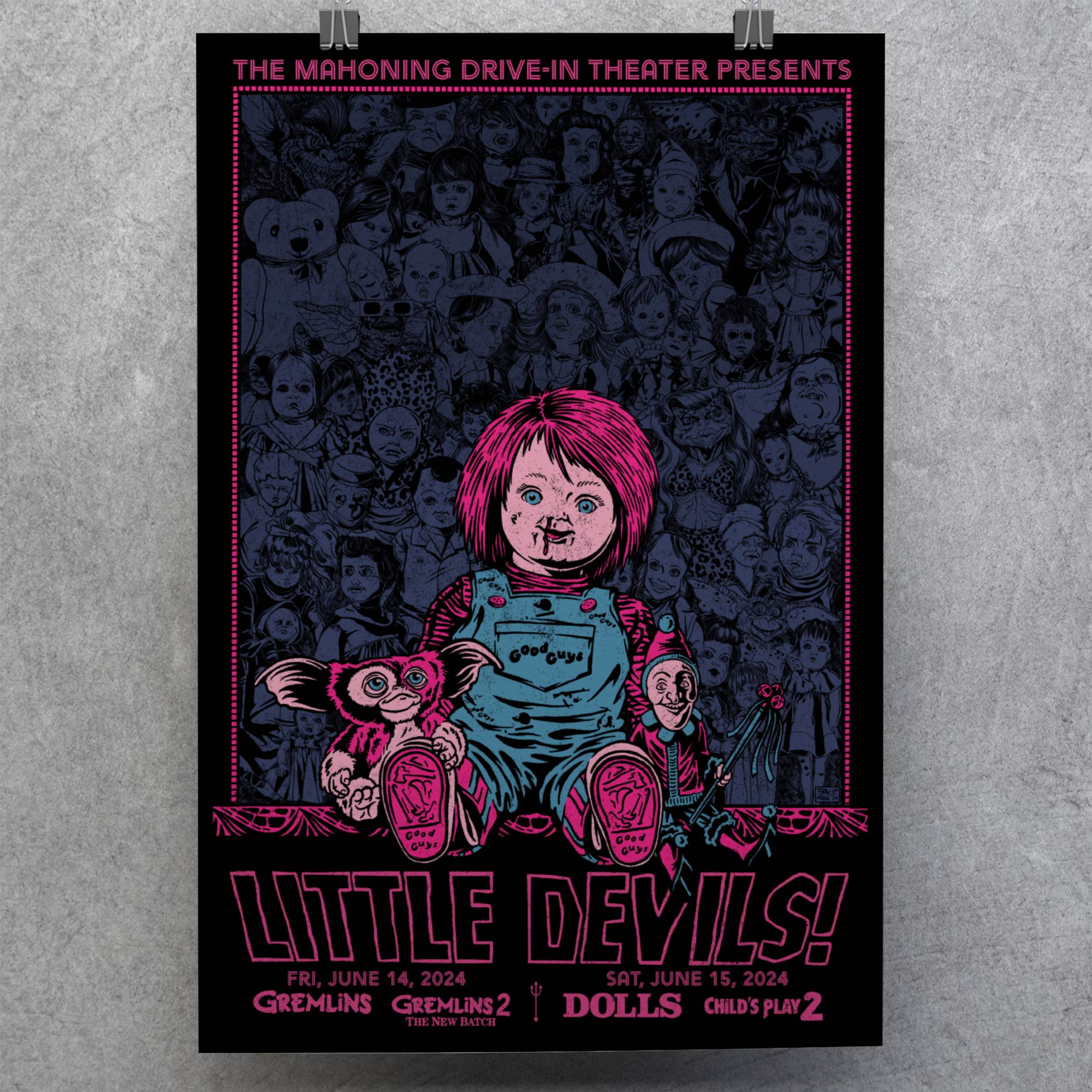 Alien Invasion weekend - 2024 Event Poster | CrackerJackPosters.com